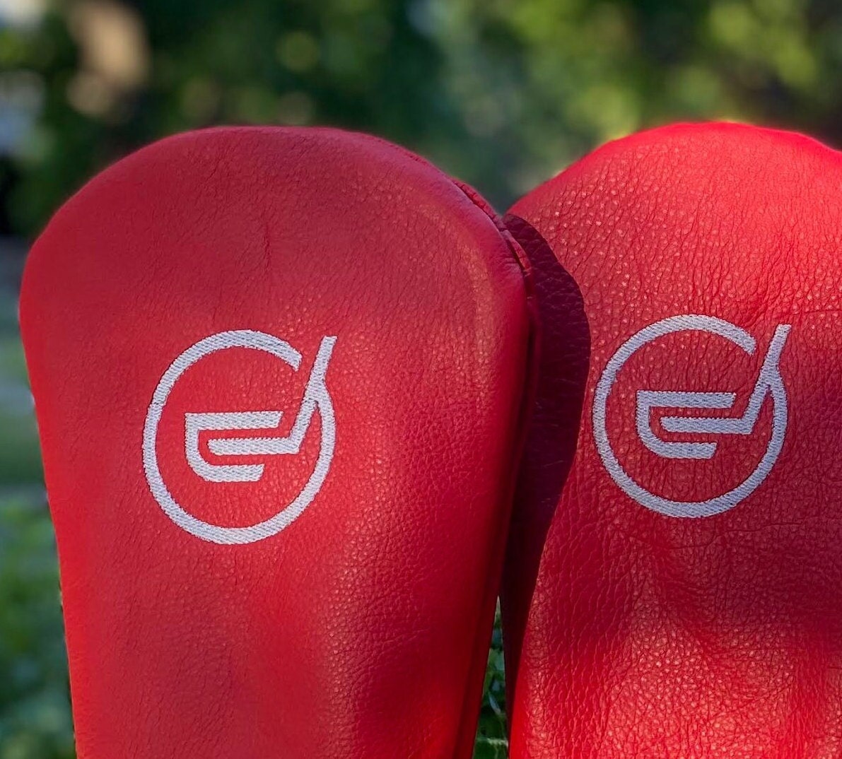 Custom Logo Leather Golf Headcovers Driver & Fairway Club Covers ...