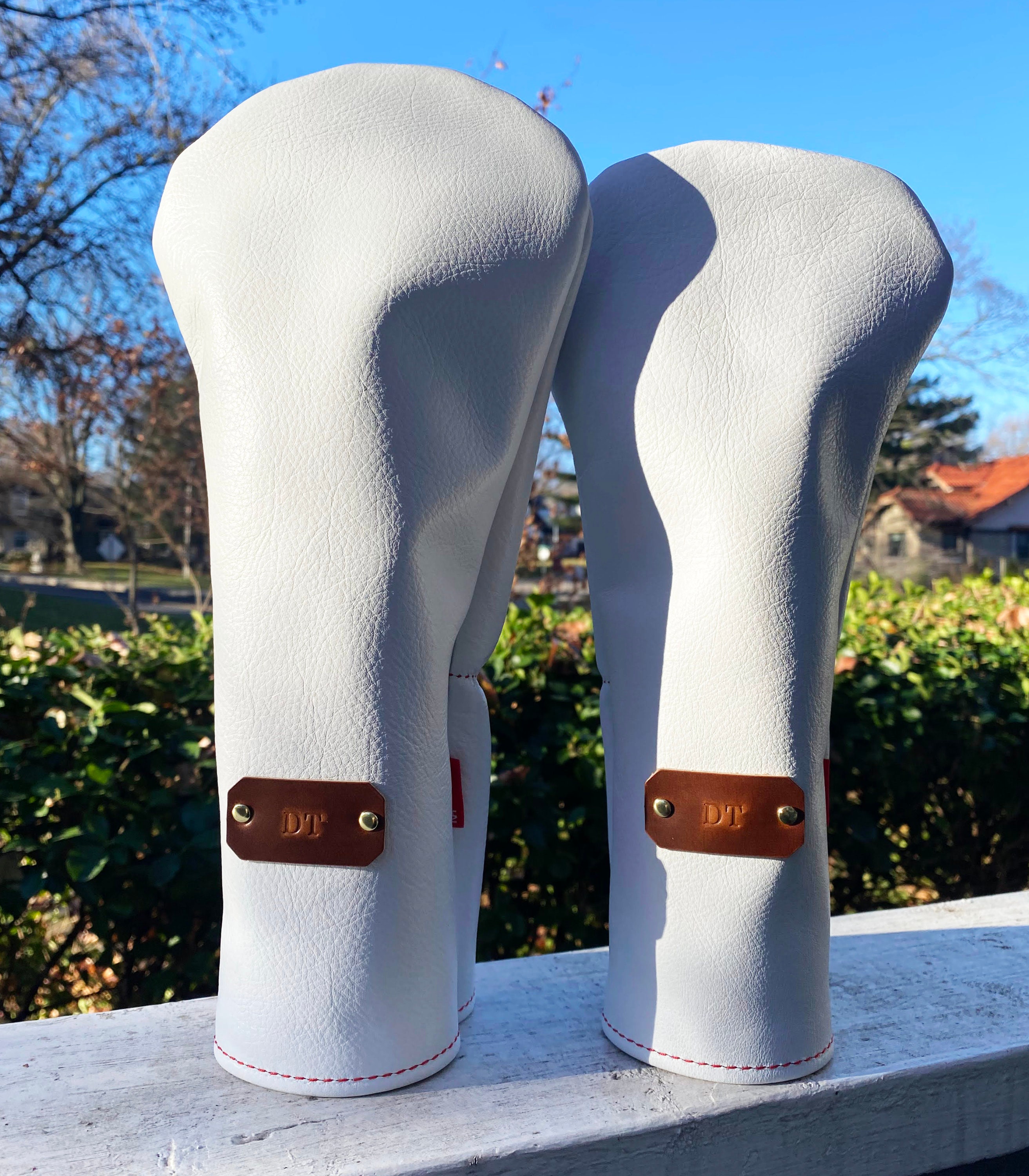 Leather Golf Headcovers | Driver, Fairway & Hybrid Custom Club Covers ...