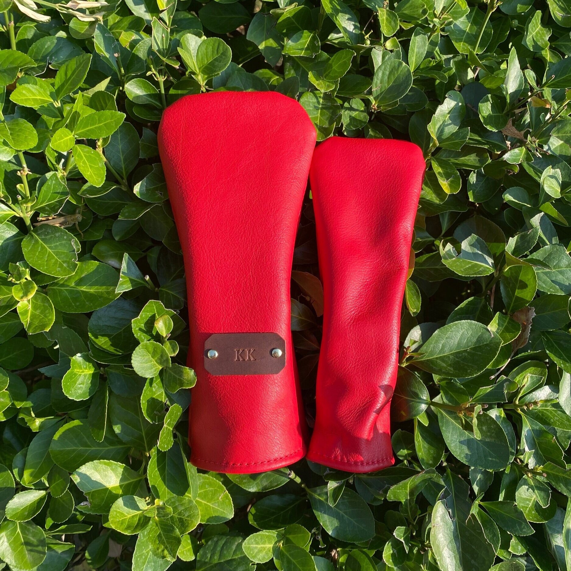 Leather Golf Headcovers Driver, Fairway & Hybrid Custom Club Covers ...