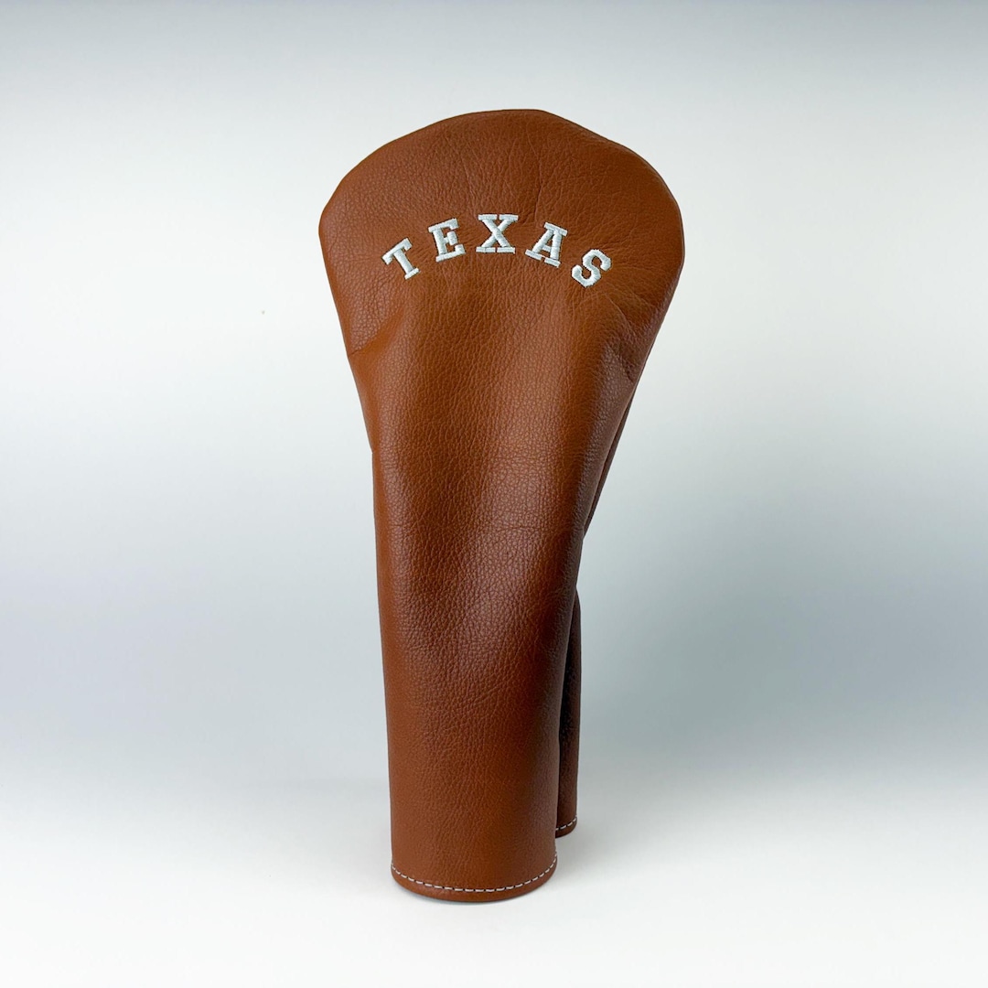 Texas Leather Golf Headcovers | Driver & Fairway Club Head Covers ...