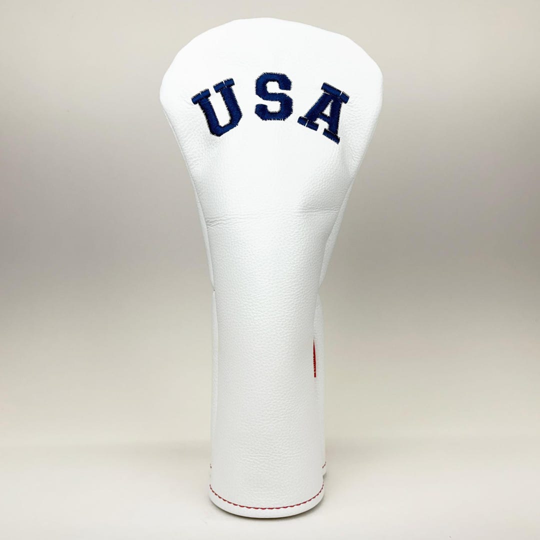 Team USA Leather Golf Headcovers | Driver & Fairway Club Head Covers ...