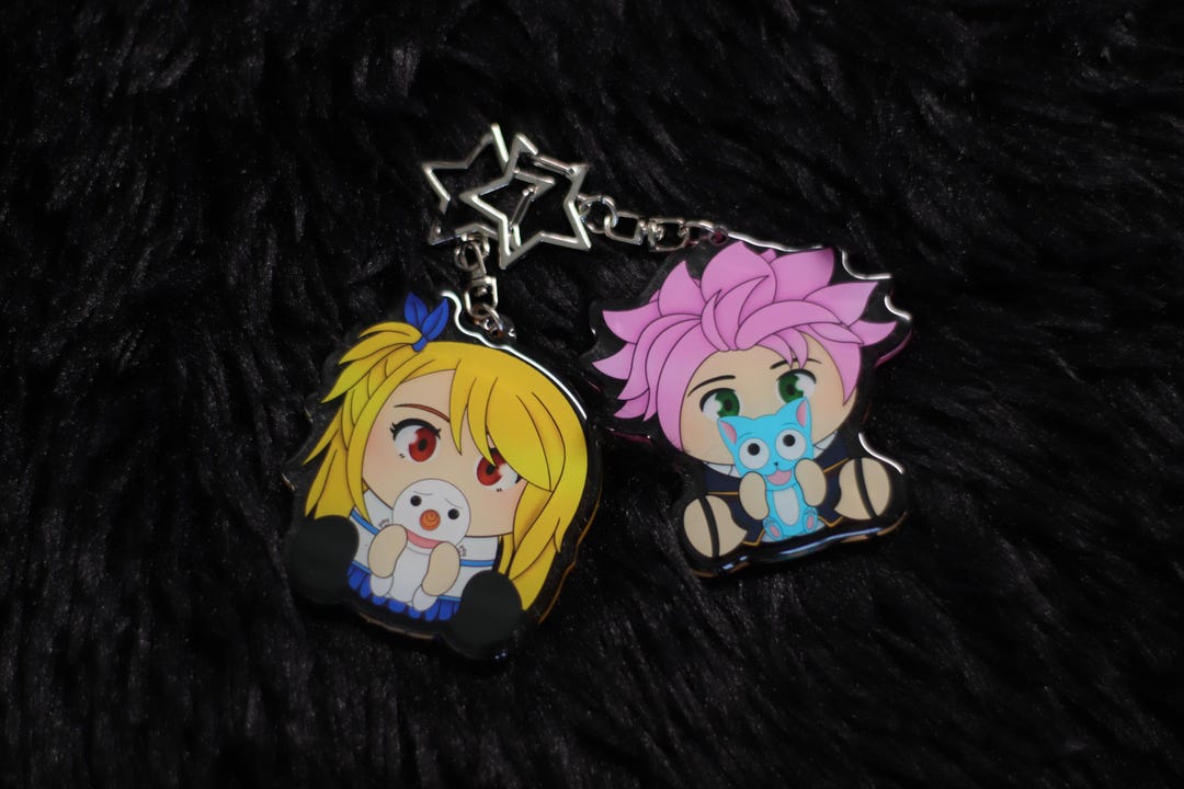 Fairy Tail Keychain - Etsy