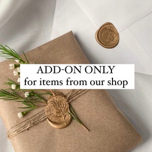 Gift Wrap | Add-on **items From Our Shop Only** - Etsy