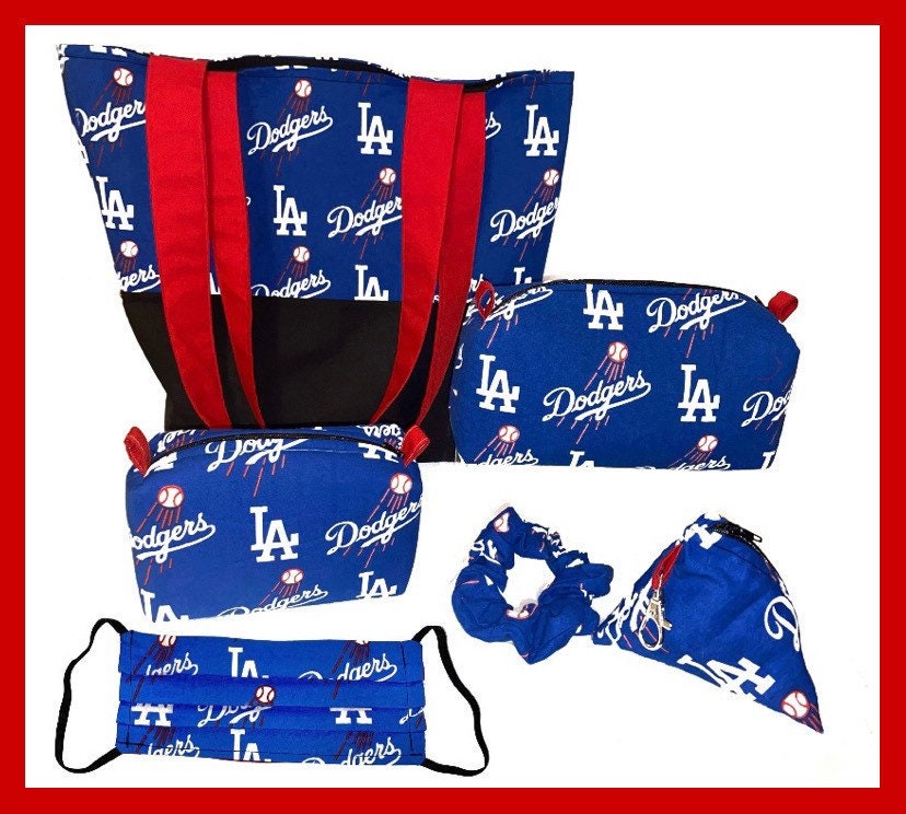 Los Angeles Dodgers Handmade Goods licensed Material - Etsy UK