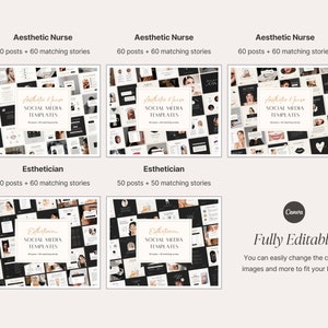 Botox Template Bundle Botox and Filler Templates Pack Aesthetics ...