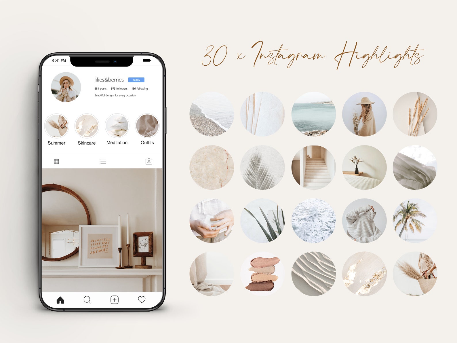 Neutral Instagram Highlight Icons Minimal Ig Story Highlight - Etsy