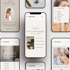 Esthetician Templates Esthetician Instagram Post Esthetician ...