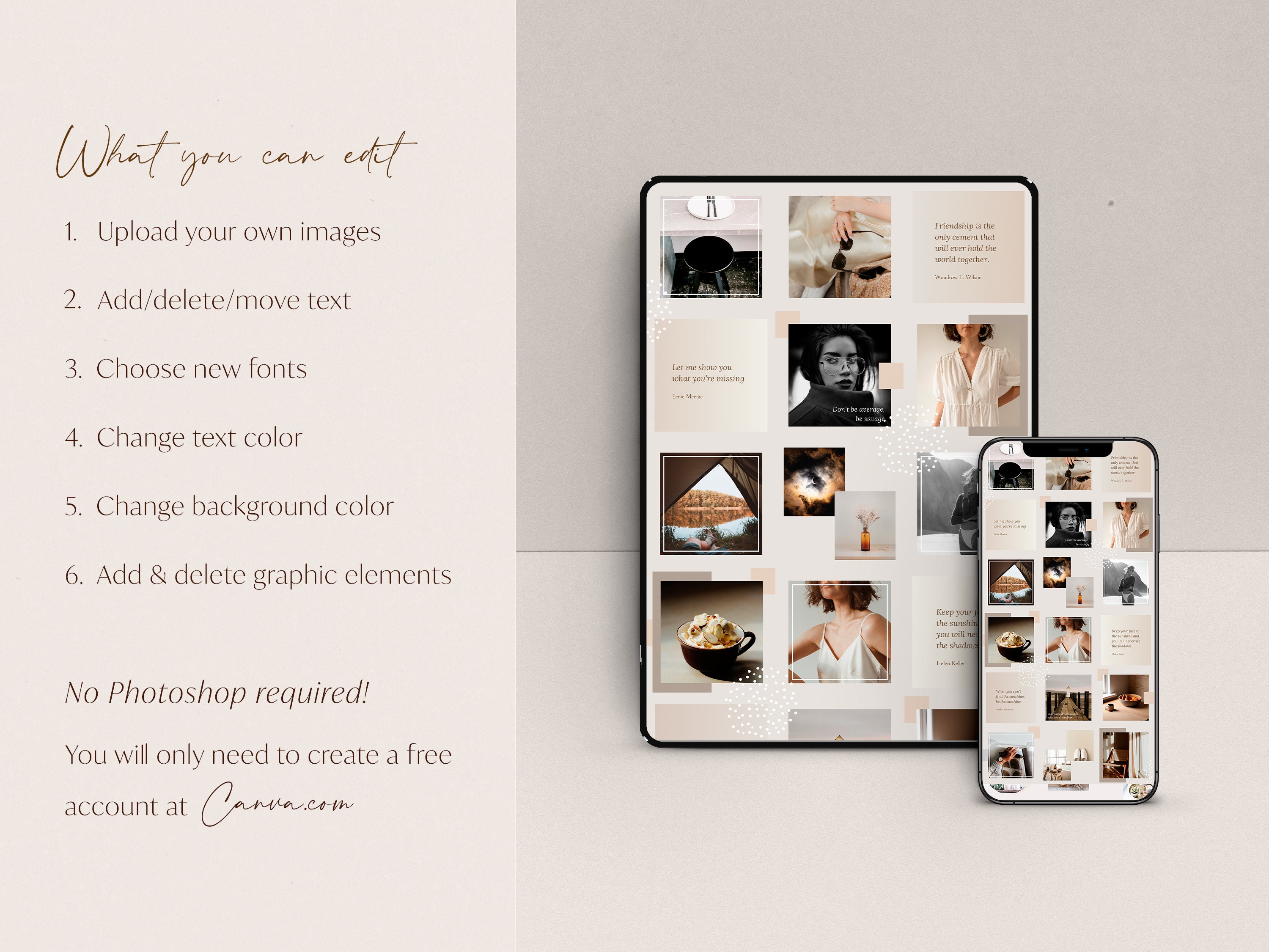 Dark Instagram Layout Instagram Puzzle Feed Instagram Feed Design IG ...