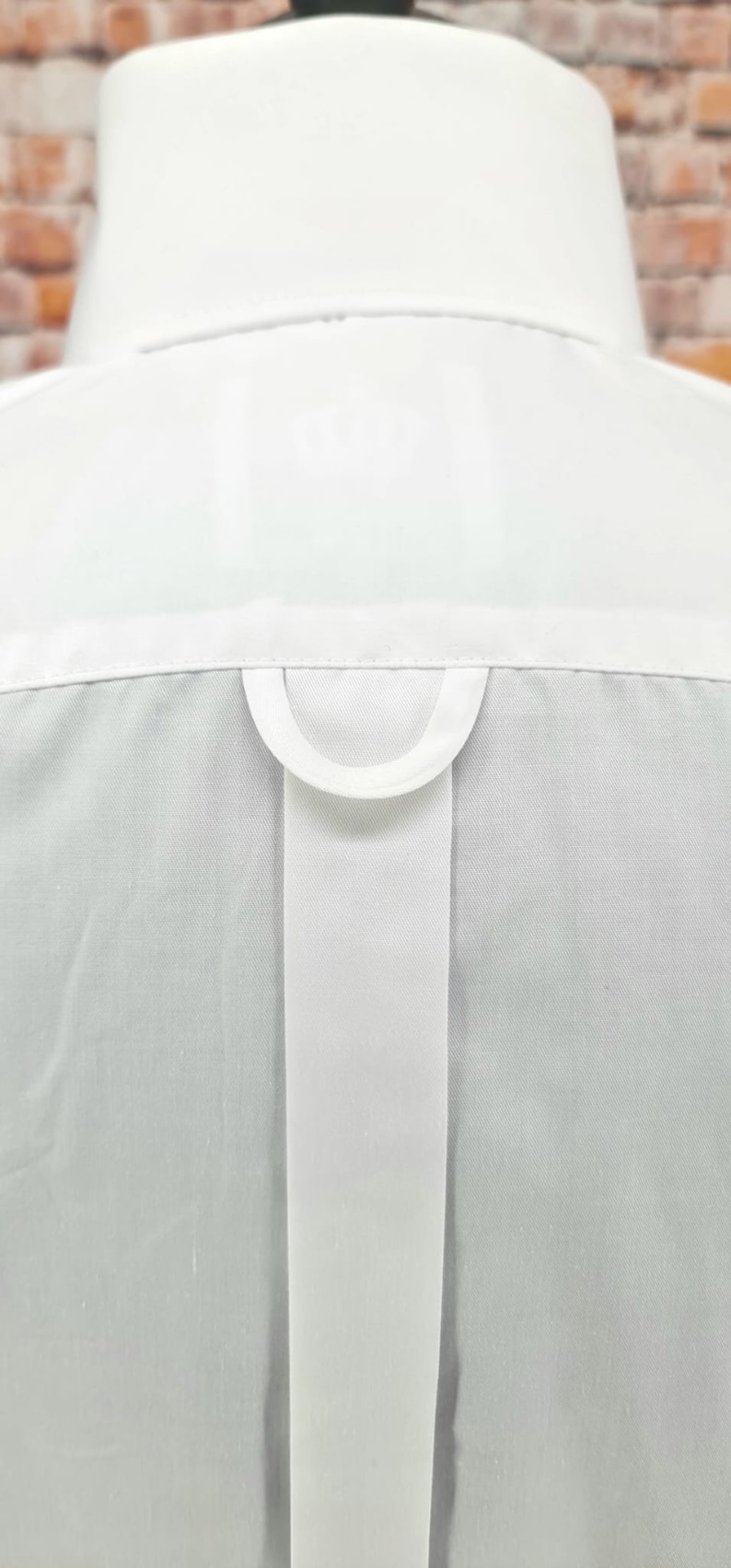 Mens Edwardian High Penny Collar and Tab Collar Brand White 1930s Shirt ...