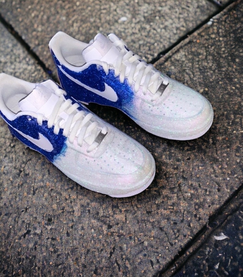 Custom Glitter Fade Af1s - Etsy