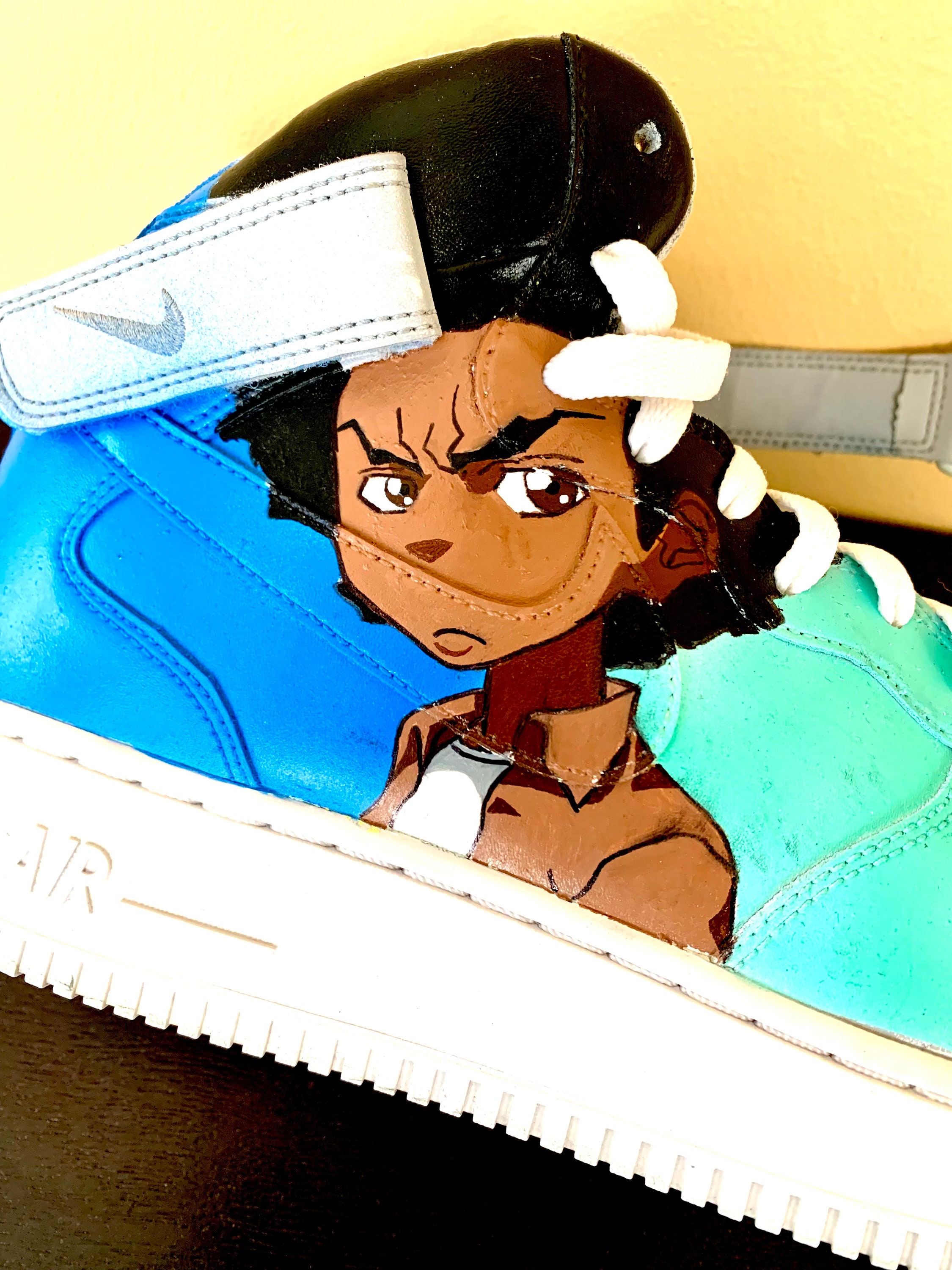 Custom Boondocks Airforce Ones - Etsy