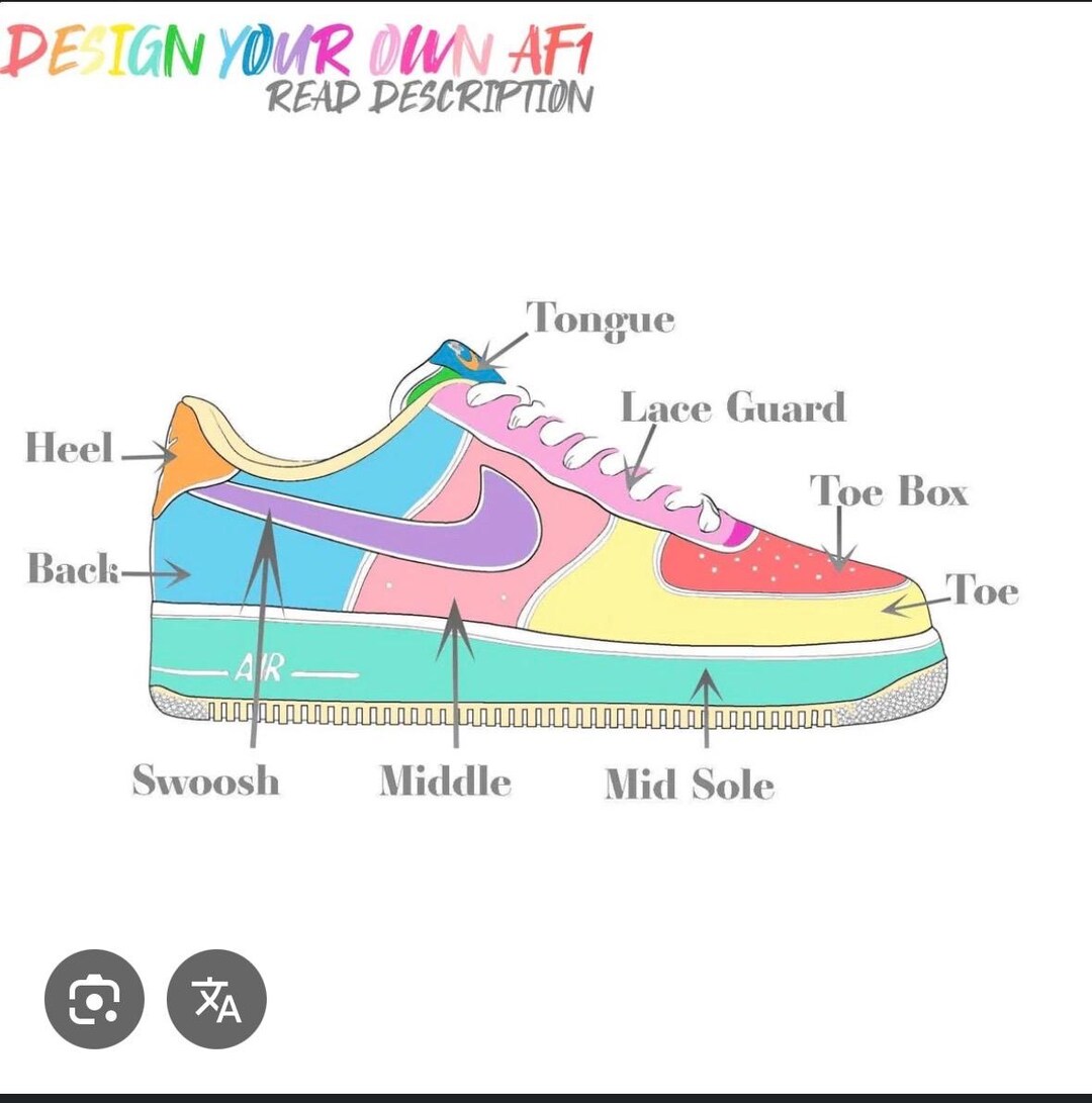Custom Design Your Own Sneakers, White Custom Base Shoe, DIY Hand ...