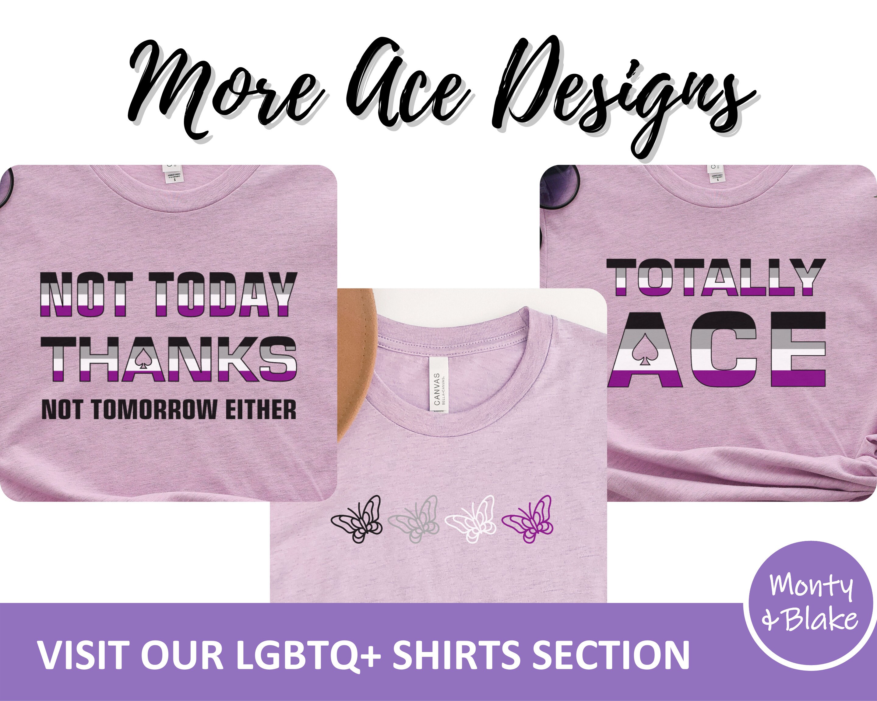 Ace Pride Shirt With Ace Flag Heart Subtle Asexual Shirt - Etsy