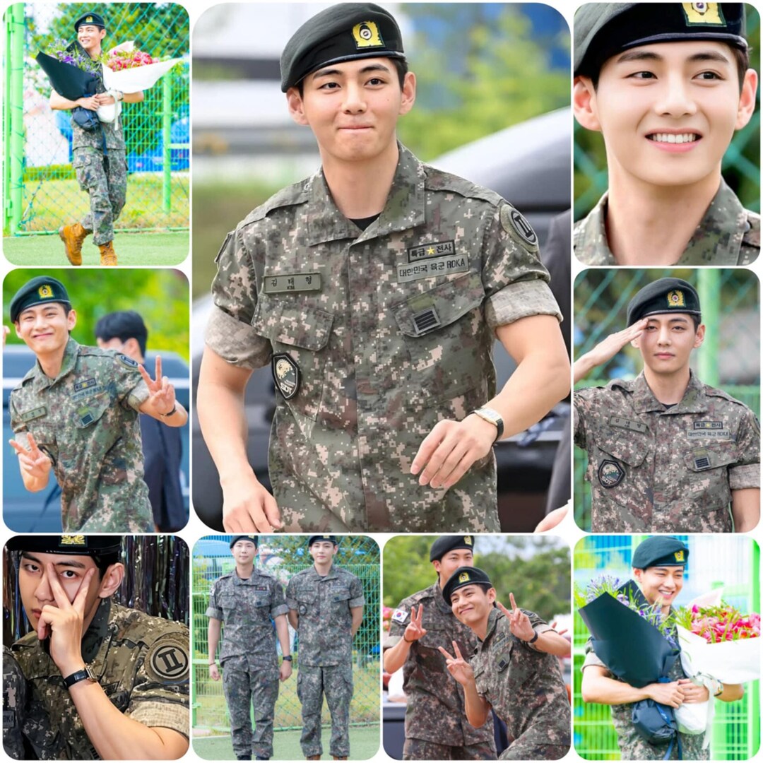 BTS V Discharge Photos, BTS Collection, BTS V Merch, Kim Taehyung Photo ...