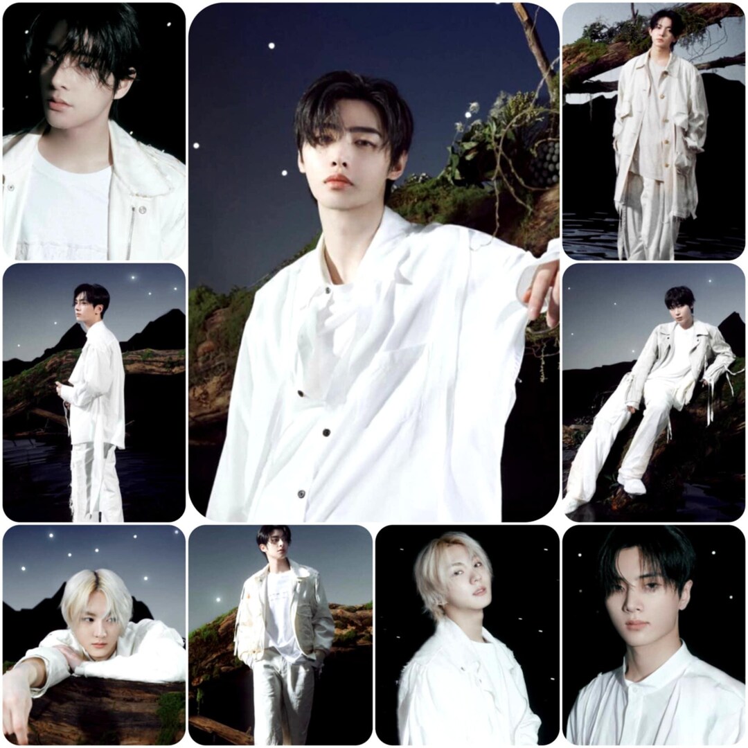 Enhypen Yoi Concept Photos, Enhypen Photocards, Kpop Easter Basket ...