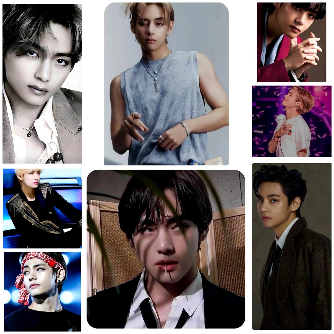 BTS V Random Set 1, BTS Collection, BTS V Merch, Kim Taehyung Photo ...