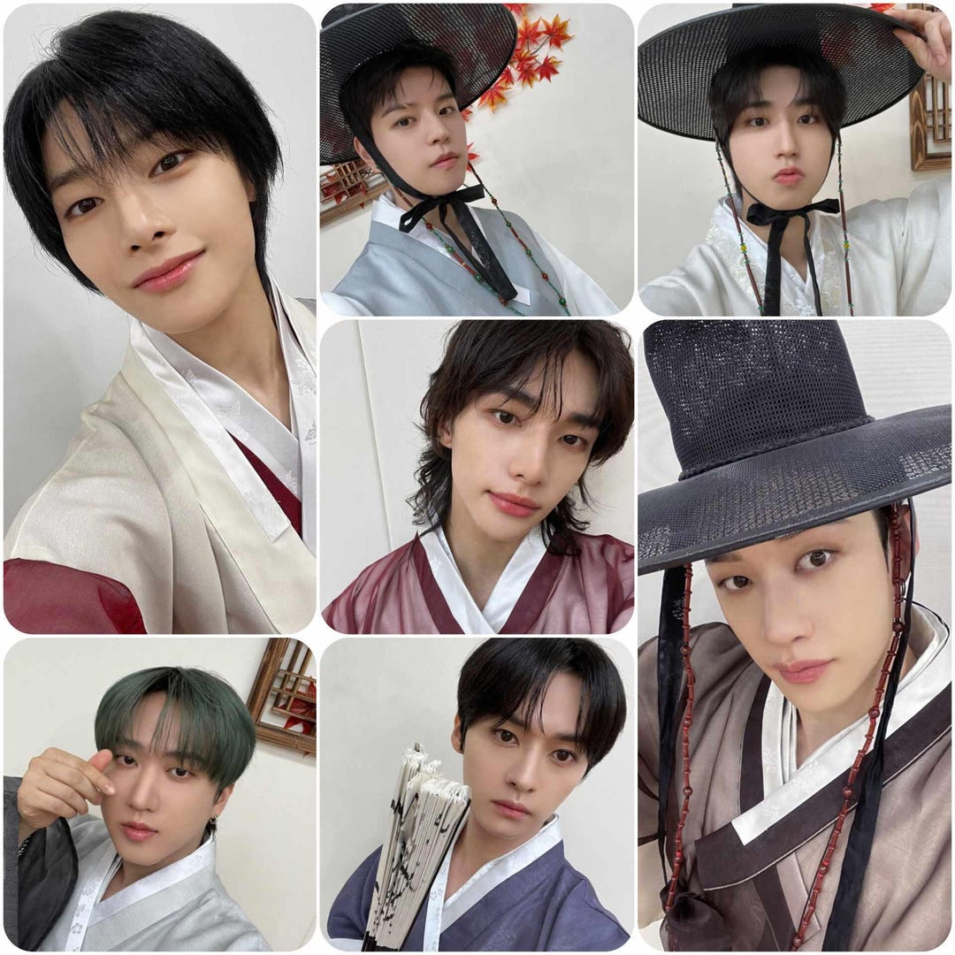 Stray Kids Happy Chuseok 24, Stray Kids Photocards, Kpop Easter Basket ...