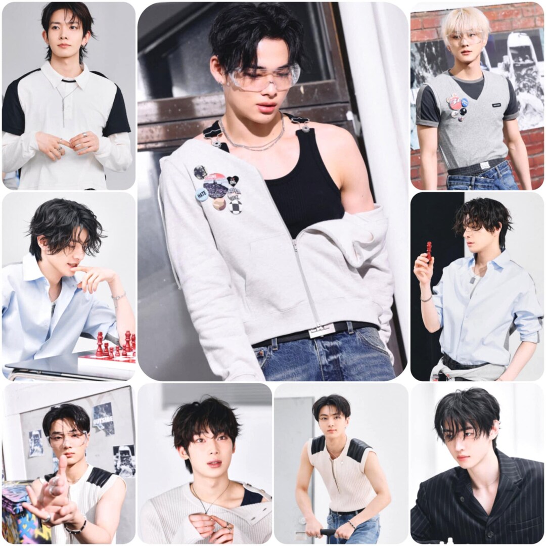 Enhypen DESIRE 'UNLEASH Preview' Photo Sketch, Enhypen Photocards, Kpop ...