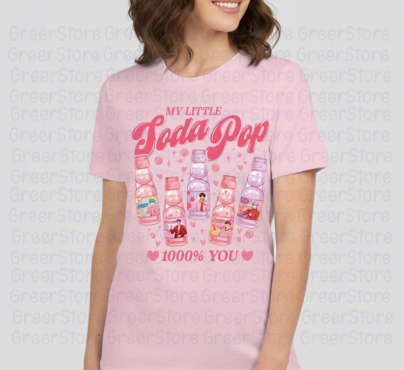 Demon Hunters Saja Boys Soda Pop Shirt, My Little Soda Pop Tee, Kpop ...