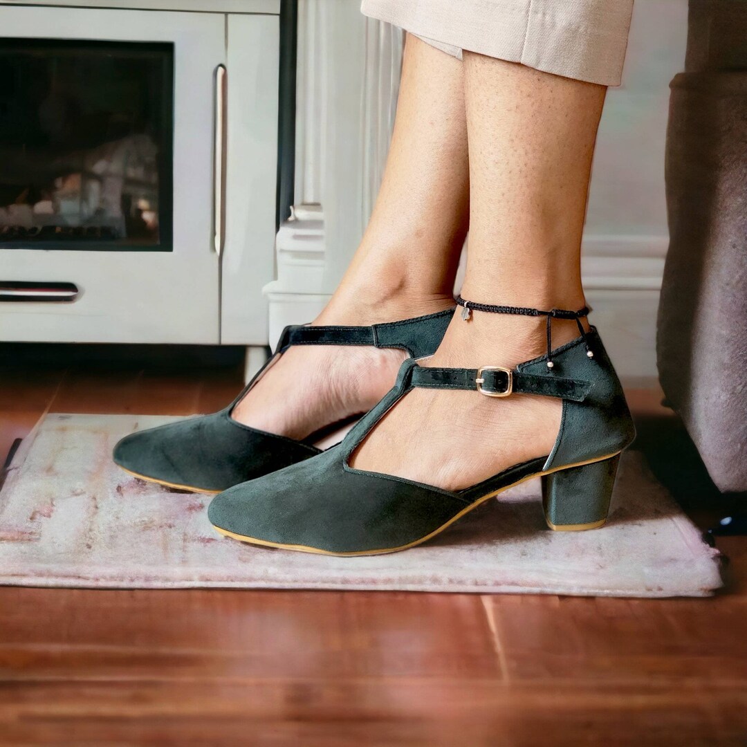 Dark Green Wedding Sandals for Bride, Dark Green Heels Bridal ...