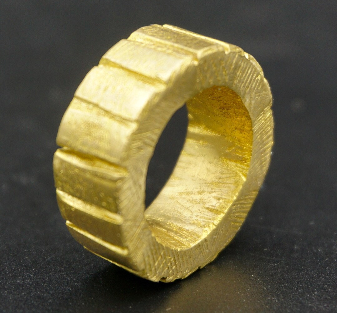 Band Brass Ring,thick Ring,couple Ring,chunky Ring, Unique Band Ring ...