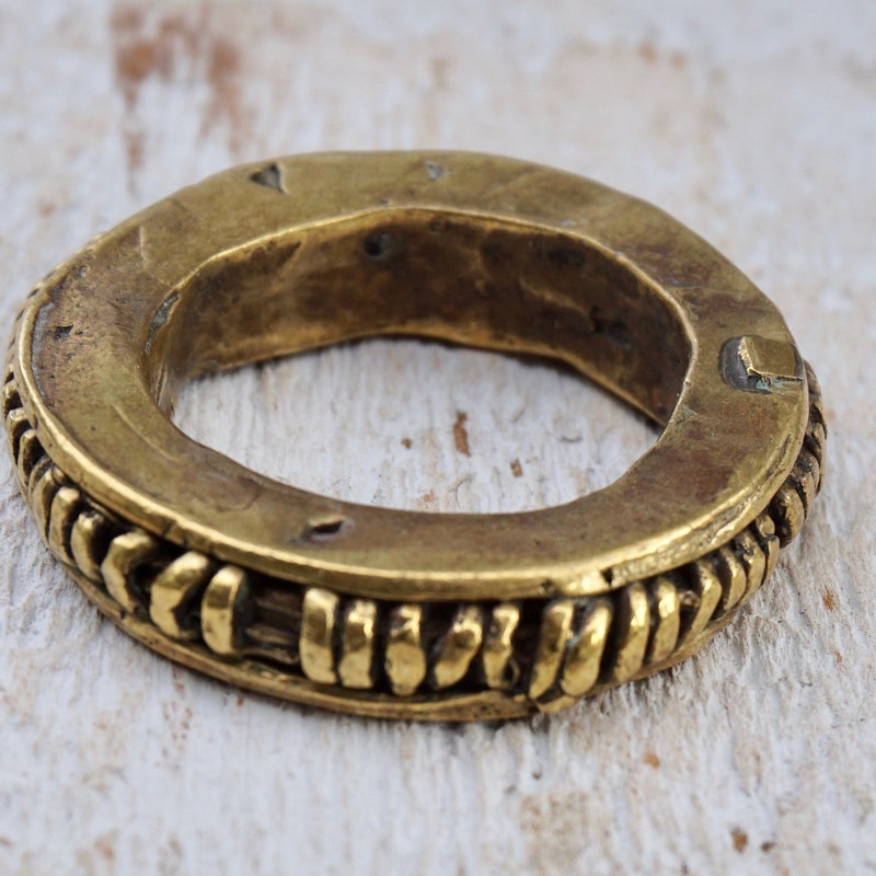 Rough Texture Ring - Etsy