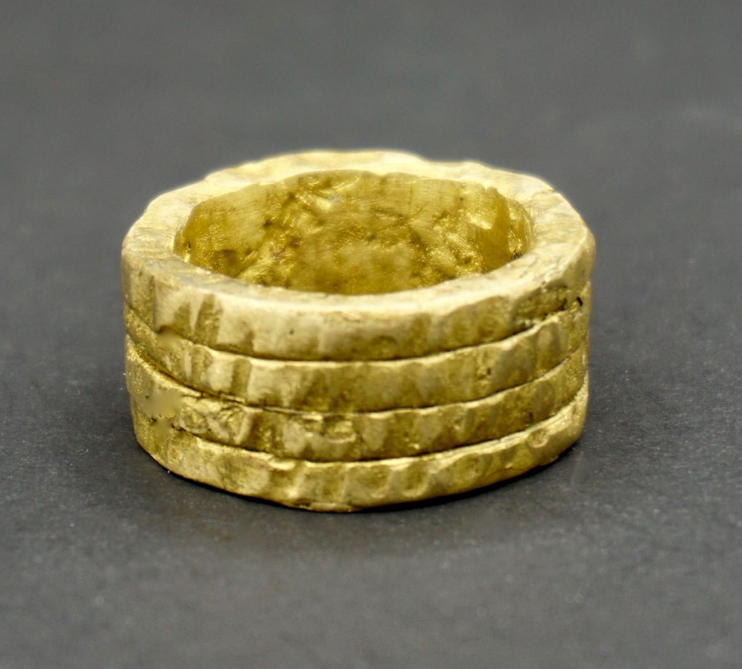 Texture Brass Ring for Her - Etsy