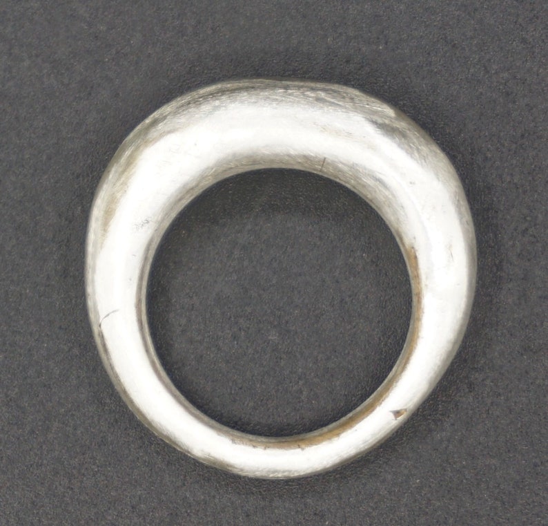 Bubble Silver Band Ring - Etsy