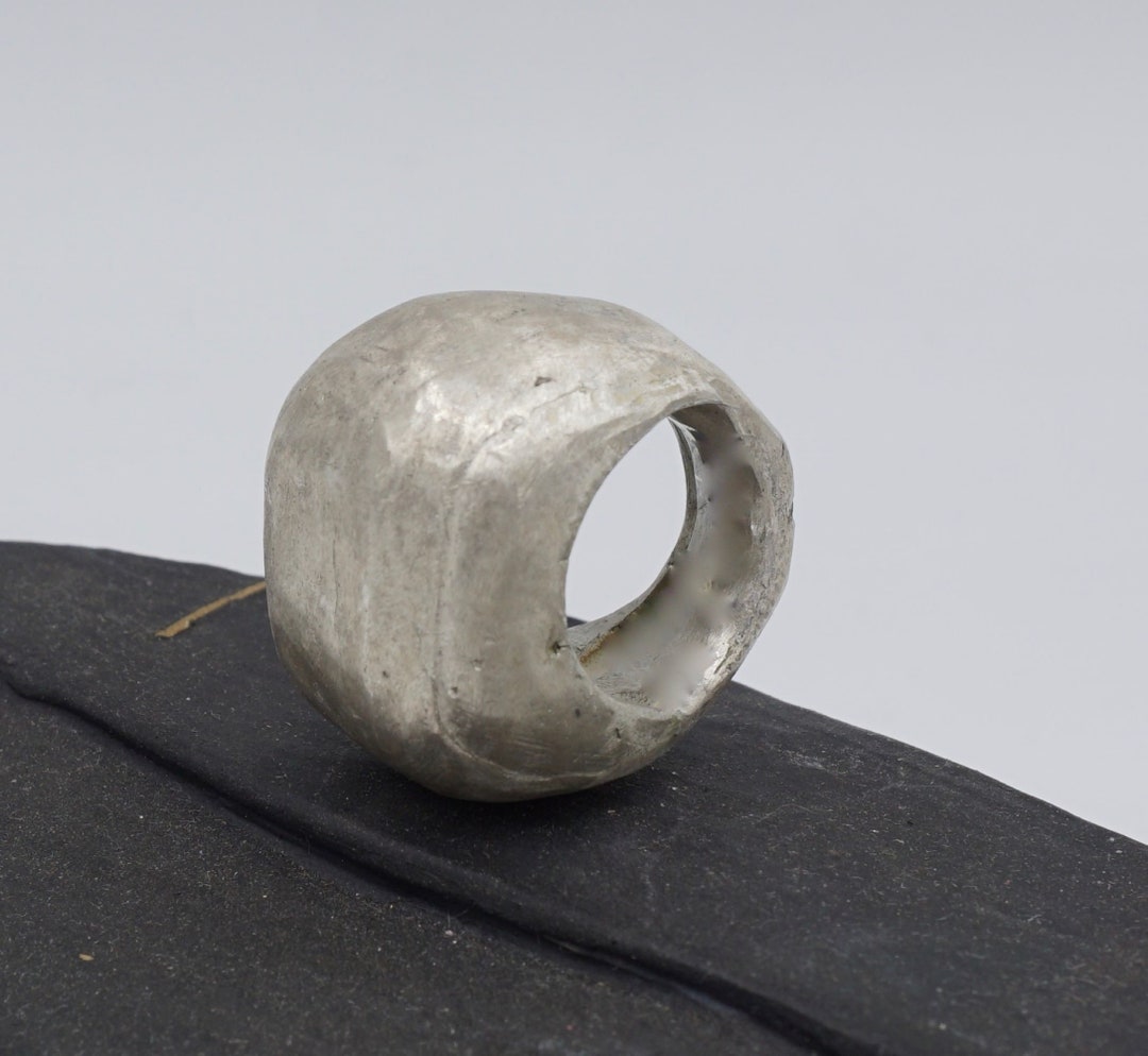 A Huge Silver Ring, Wraps Around the Finger - Etsy