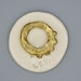 Brass Crown Ring, Sculpted Ring With a Material Look, African-inspired ...