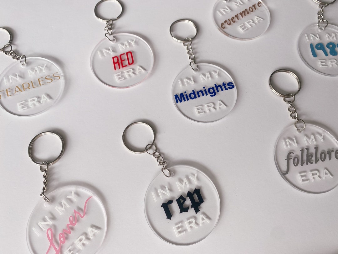 In My Taylor Swift Era Keychains - Etsy