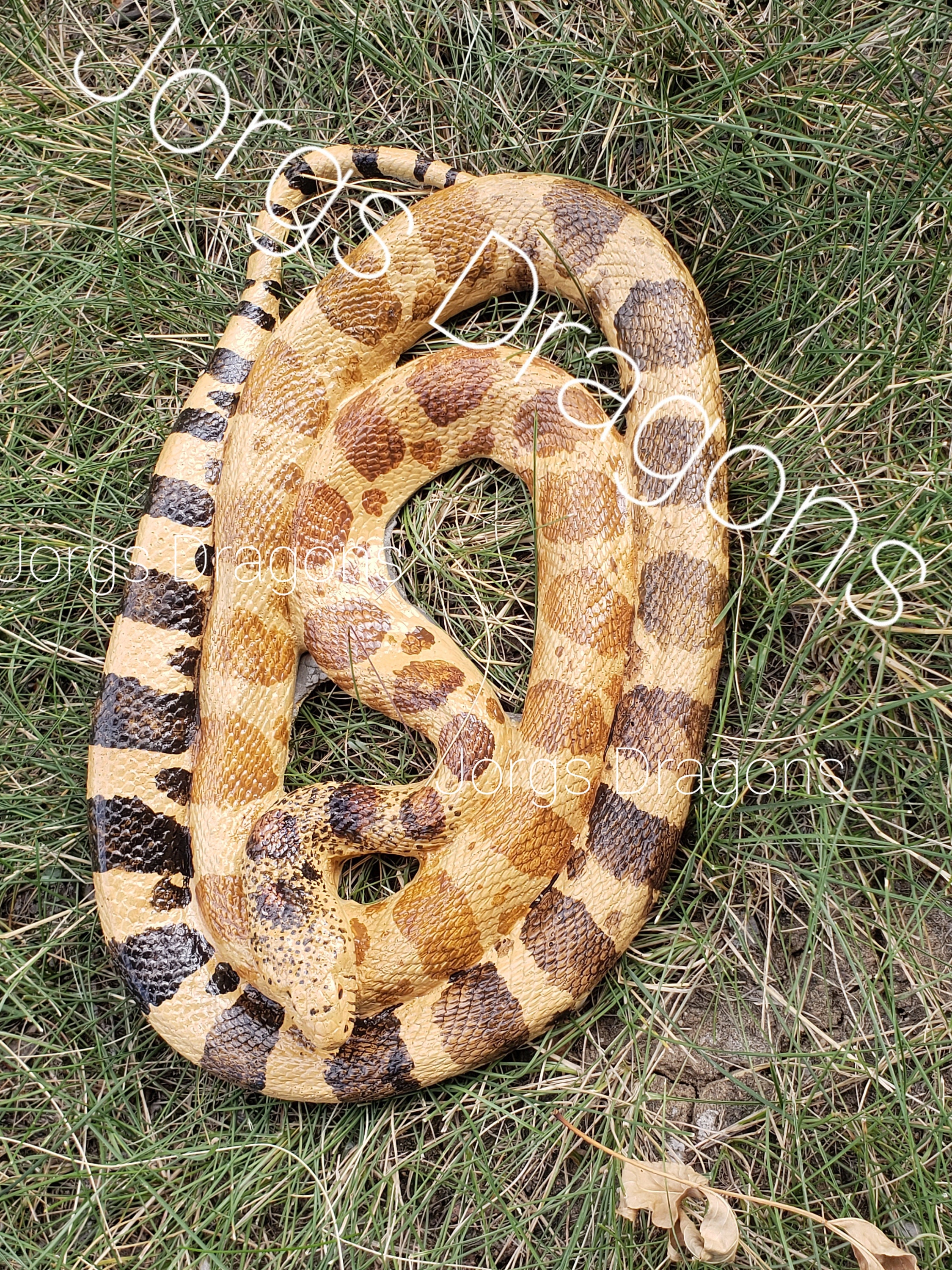Bull Snake Garden Statue - Etsy