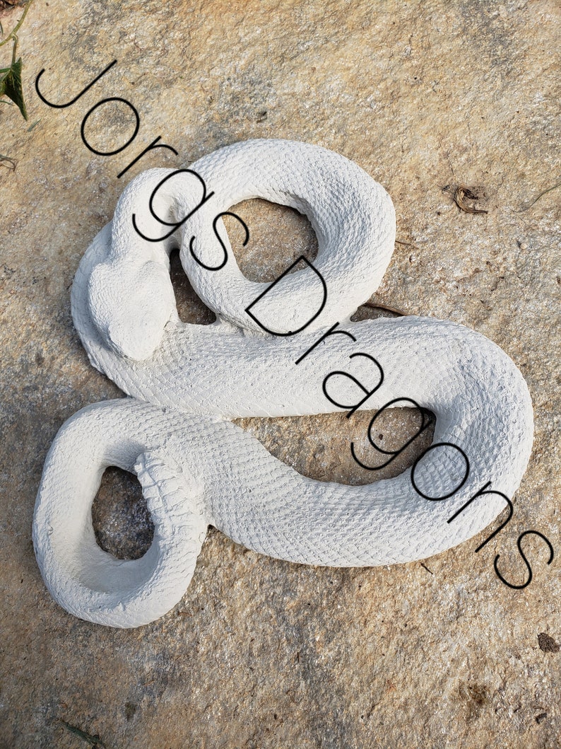 Rattle Snake Garden Statue - Etsy