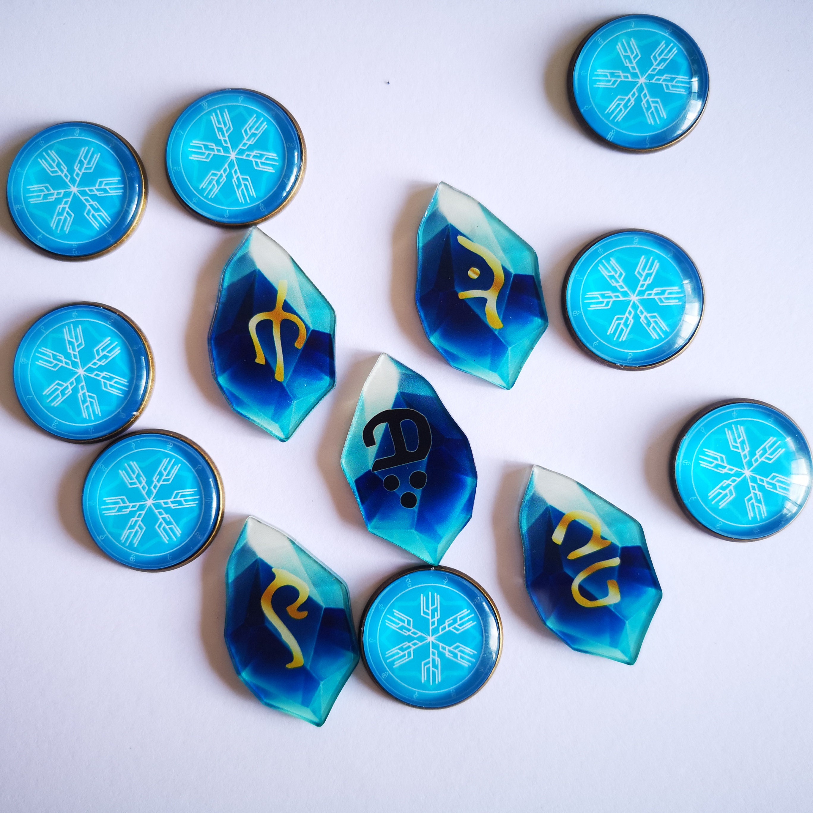 Arkham Horror LCG Edge of the Earth Expansion - Seal and Frost Tokens ...