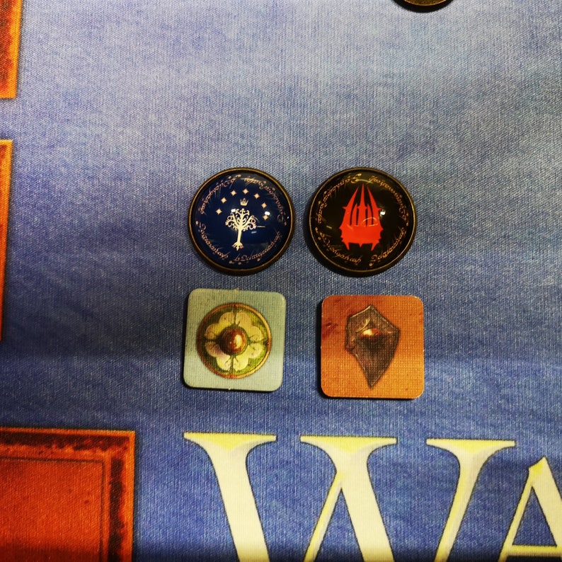 War of the Ring Board Game Tokens Upgrade Set | Etsy