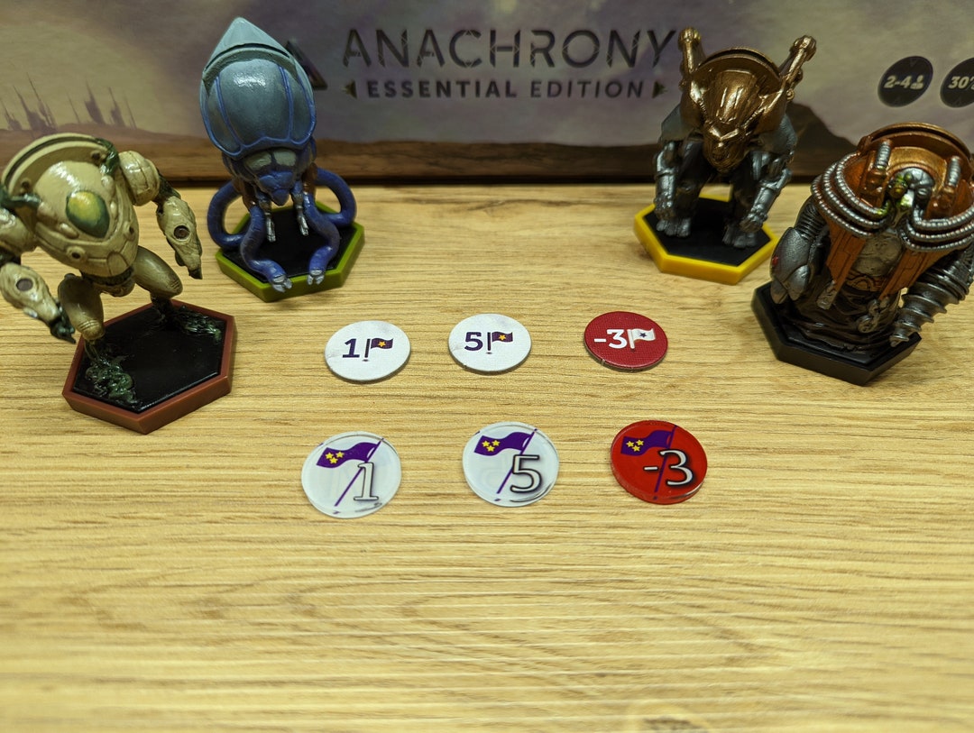 Anachrony - Victory Points Tokens - Etsy