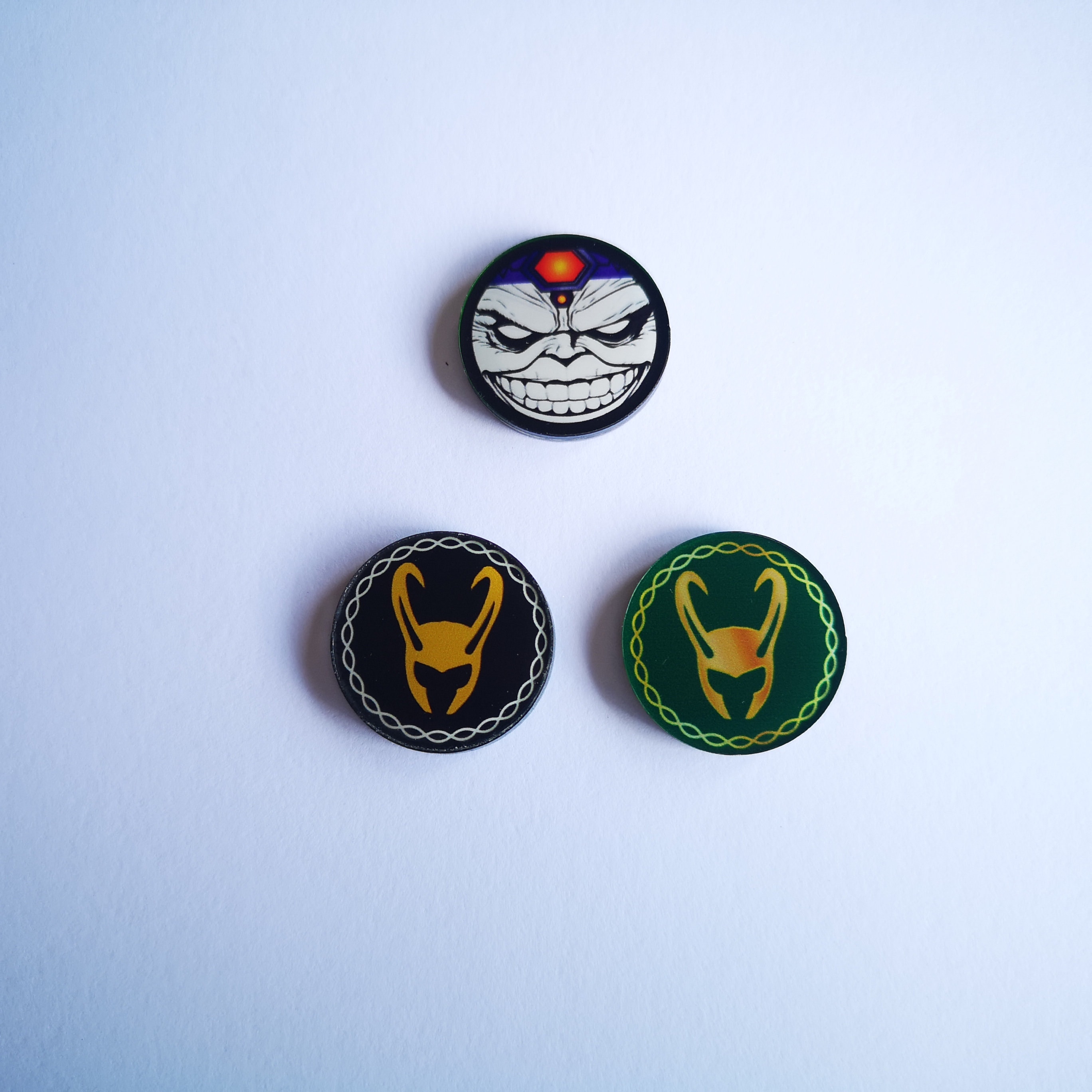 Marvel Villainous Loki and MODOK Upgrade Tokens - Etsy