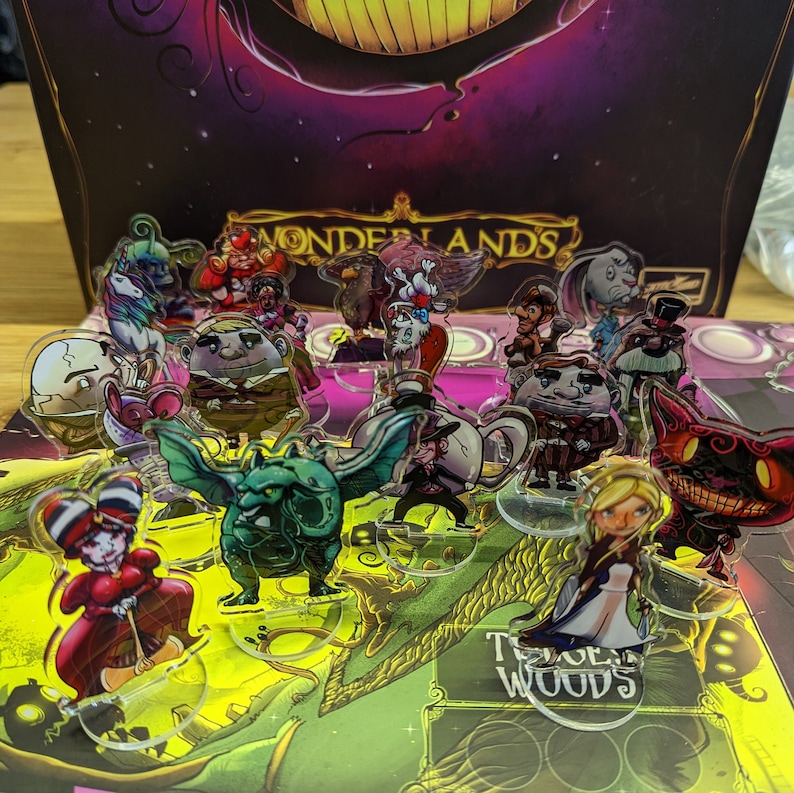 Wonderland's War Inspired Standees - Unofficial Product - Etsy