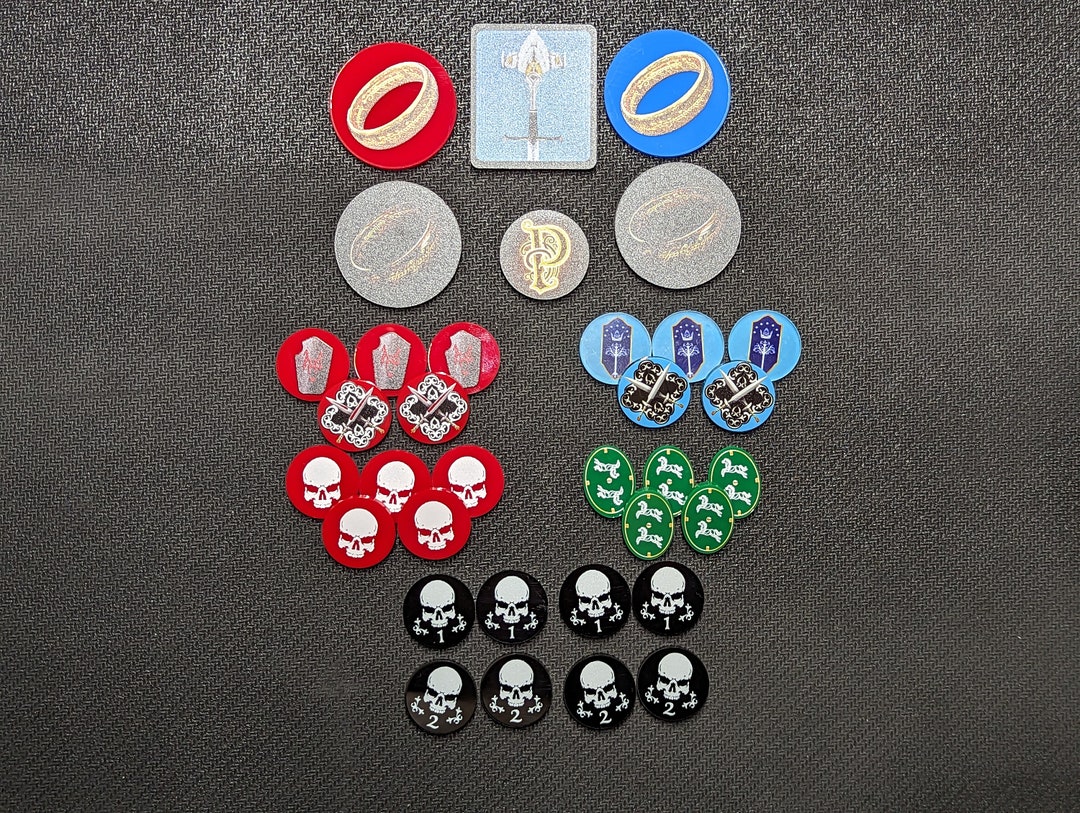 War of the Ring - the Card Game - Upgrade Tokens - Etsy