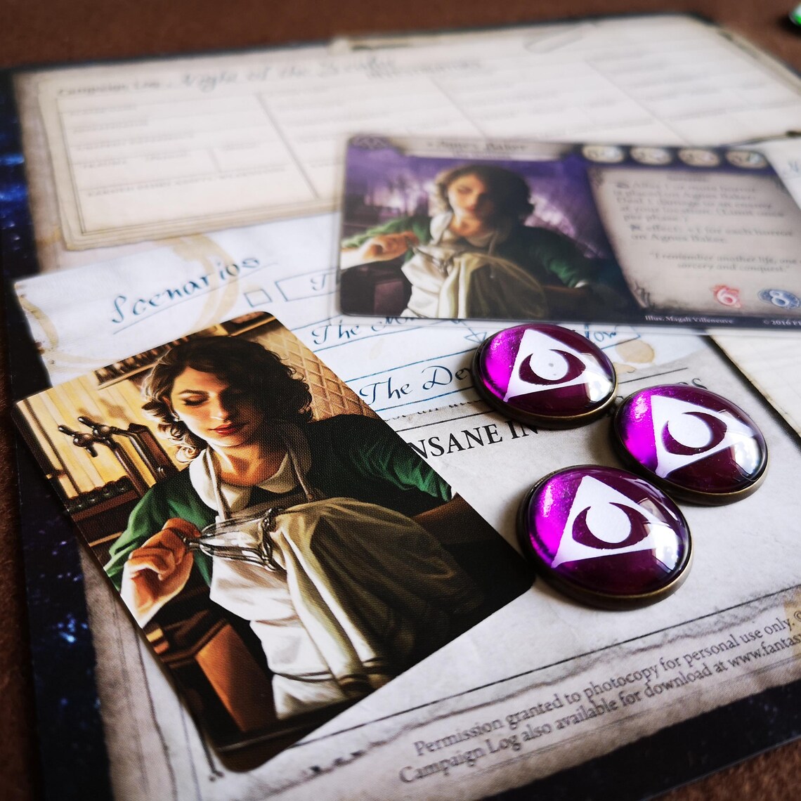 Arkham Horror Card Game Premium Investigator Class Action - Etsy