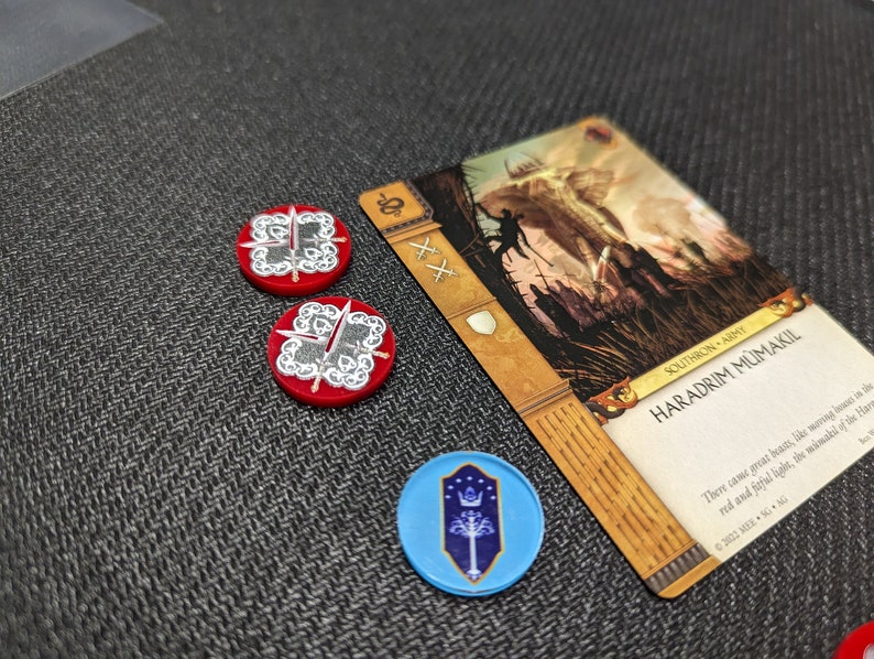 War of the Ring the Card Game Upgrade Tokens - Etsy
