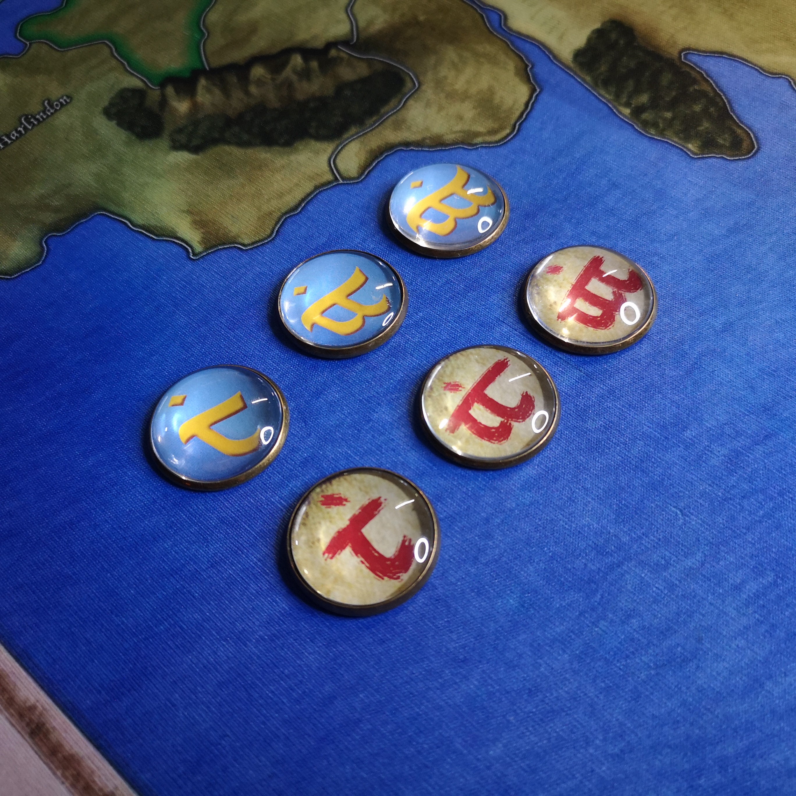 Army Banners or Tokens for War of the Ring Board Game total 6 - Etsy