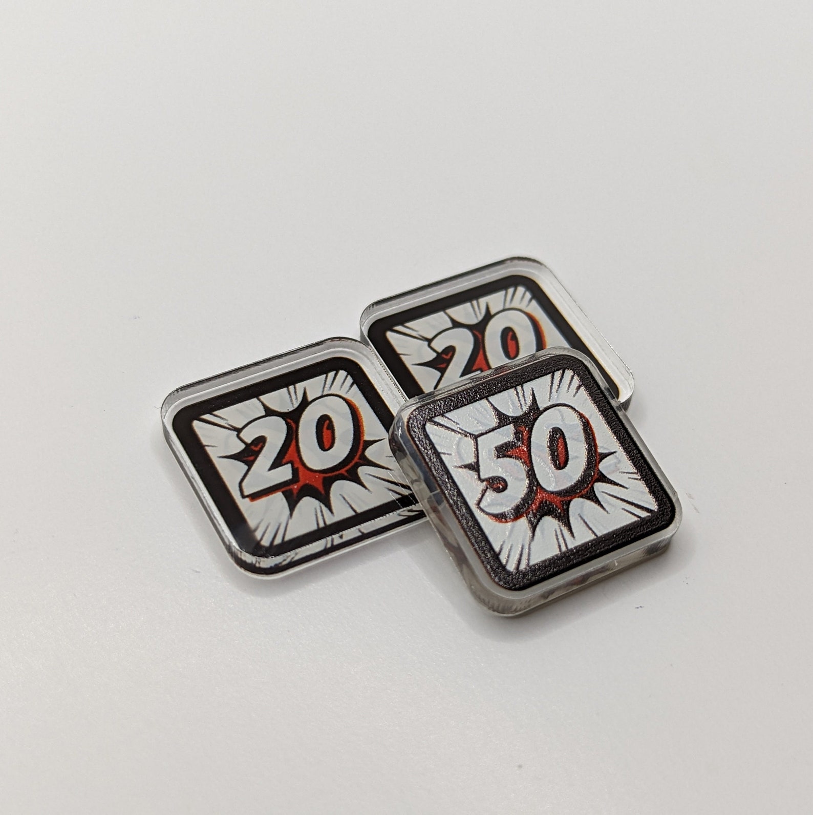 High Damage Tokens for Marvel Champions LCG fan Made - Etsy