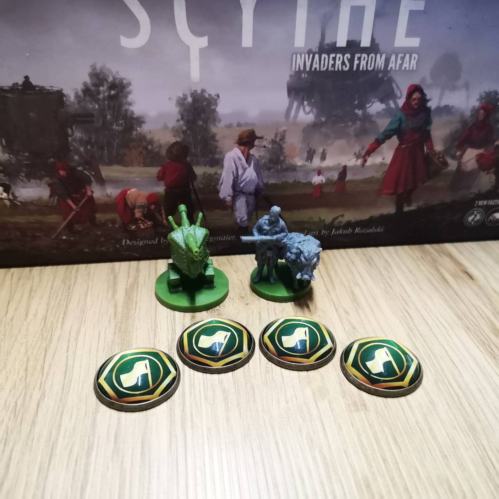 Scythe : Invaders From Afar Upgrade Tokens | Etsy