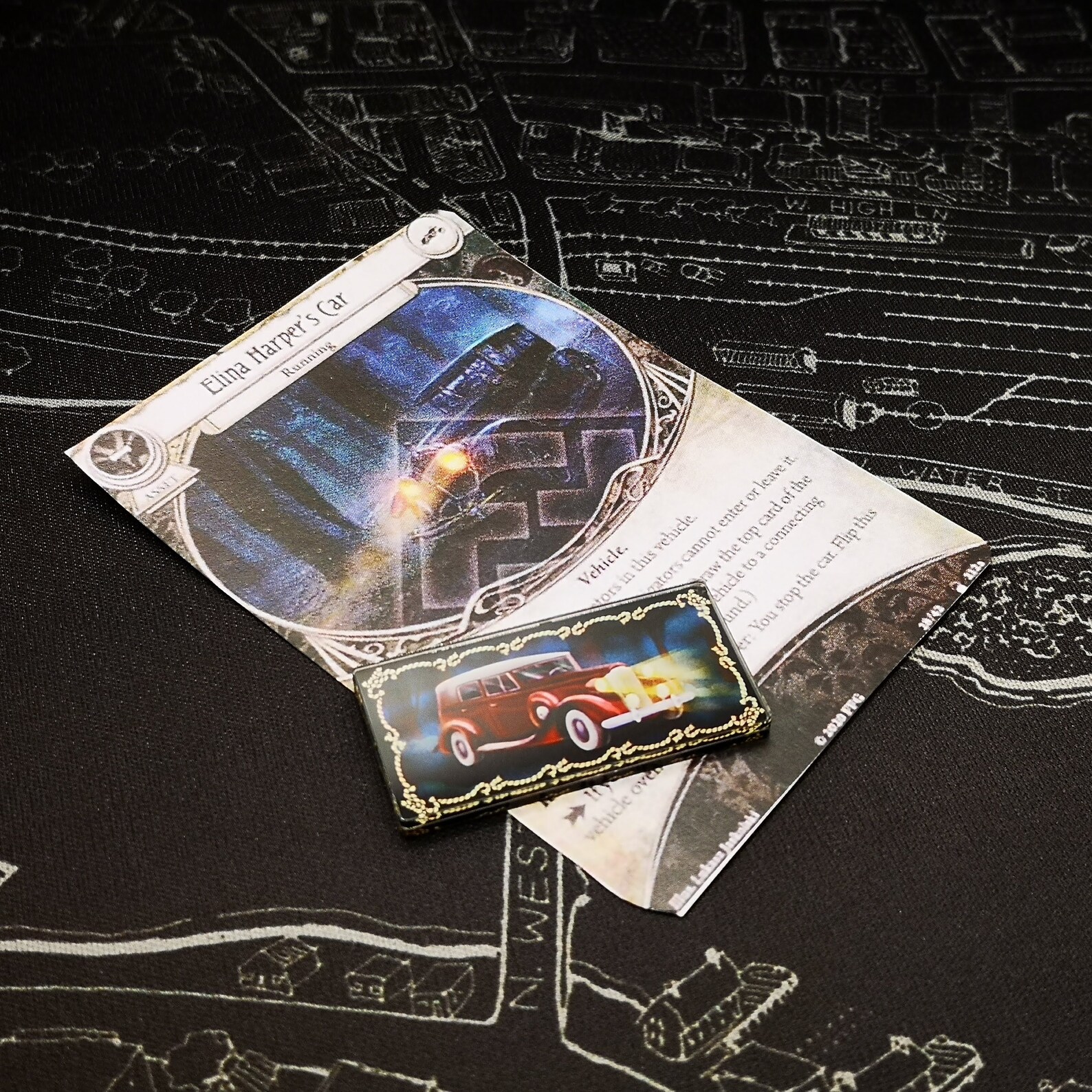 Arkham Horror Cars Standees and Tokens | Etsy