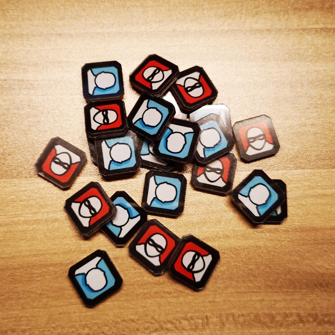 Civilian/thugs Tokens for Marvel United - Etsy