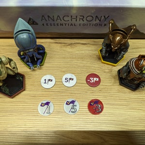 Anachrony - Victory Points Tokens - Etsy