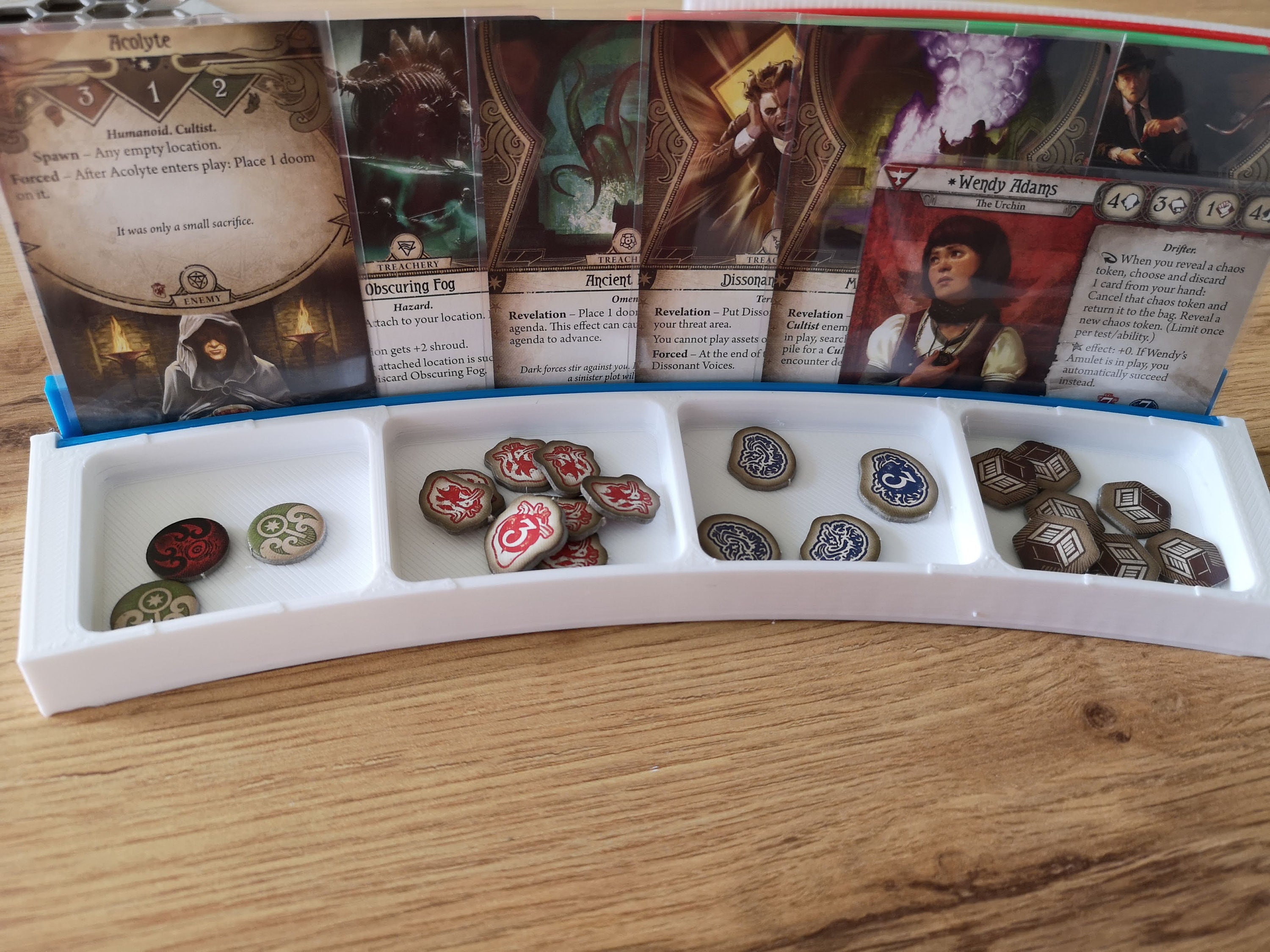 Card and Token Holder - Etsy