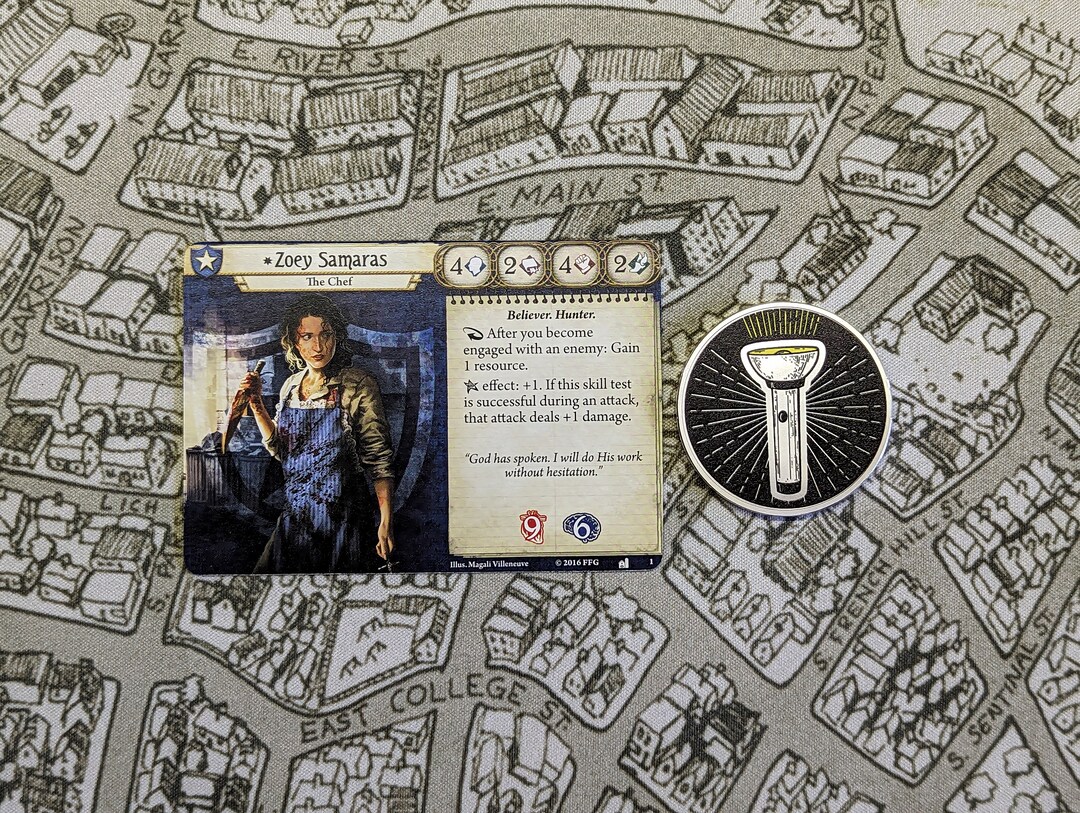 Arkham Horror LCG Fan Made First Player Token - 40mm - Etsy