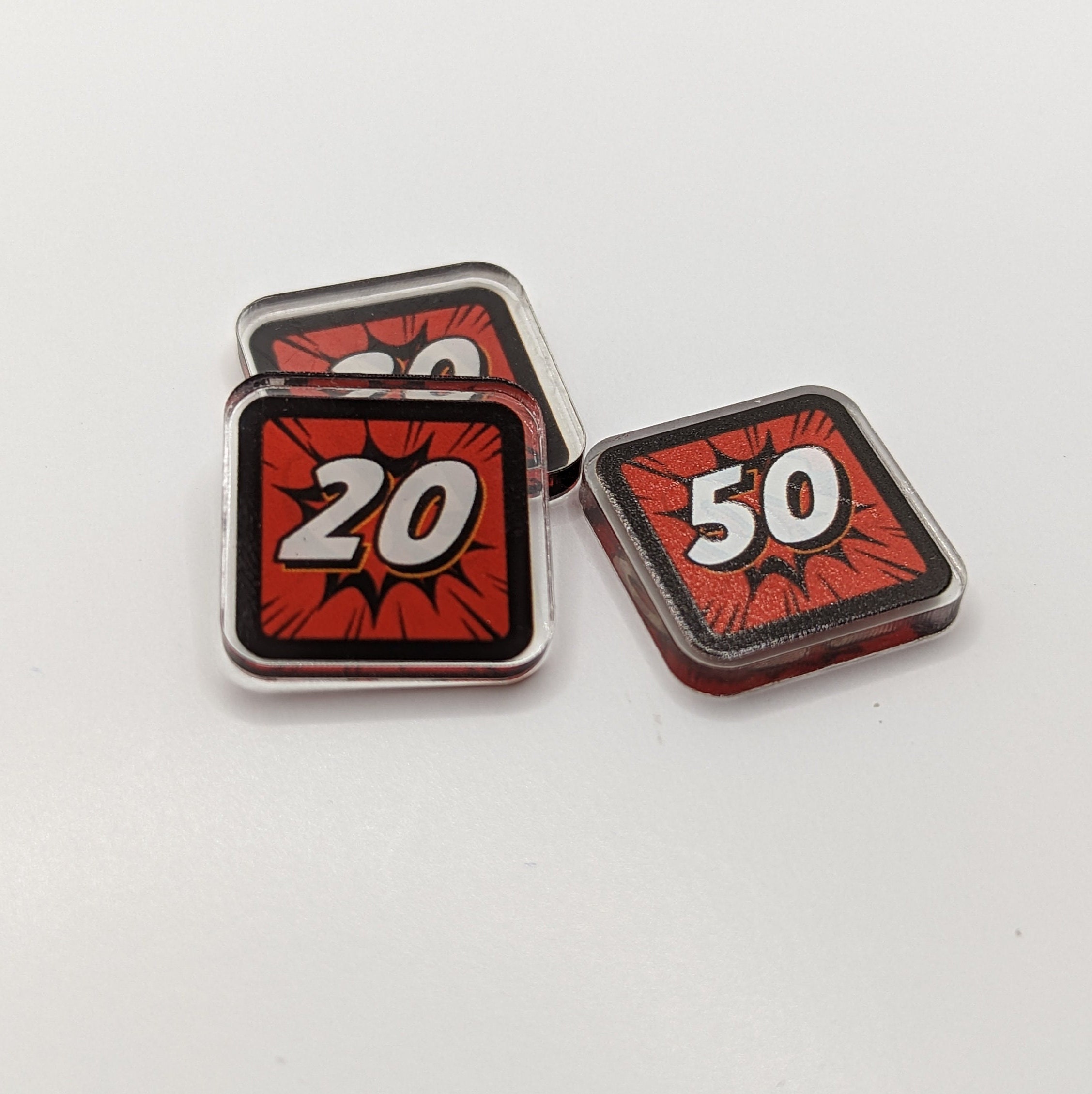 High Damage Tokens for Marvel Champions LCG fan Made - Etsy